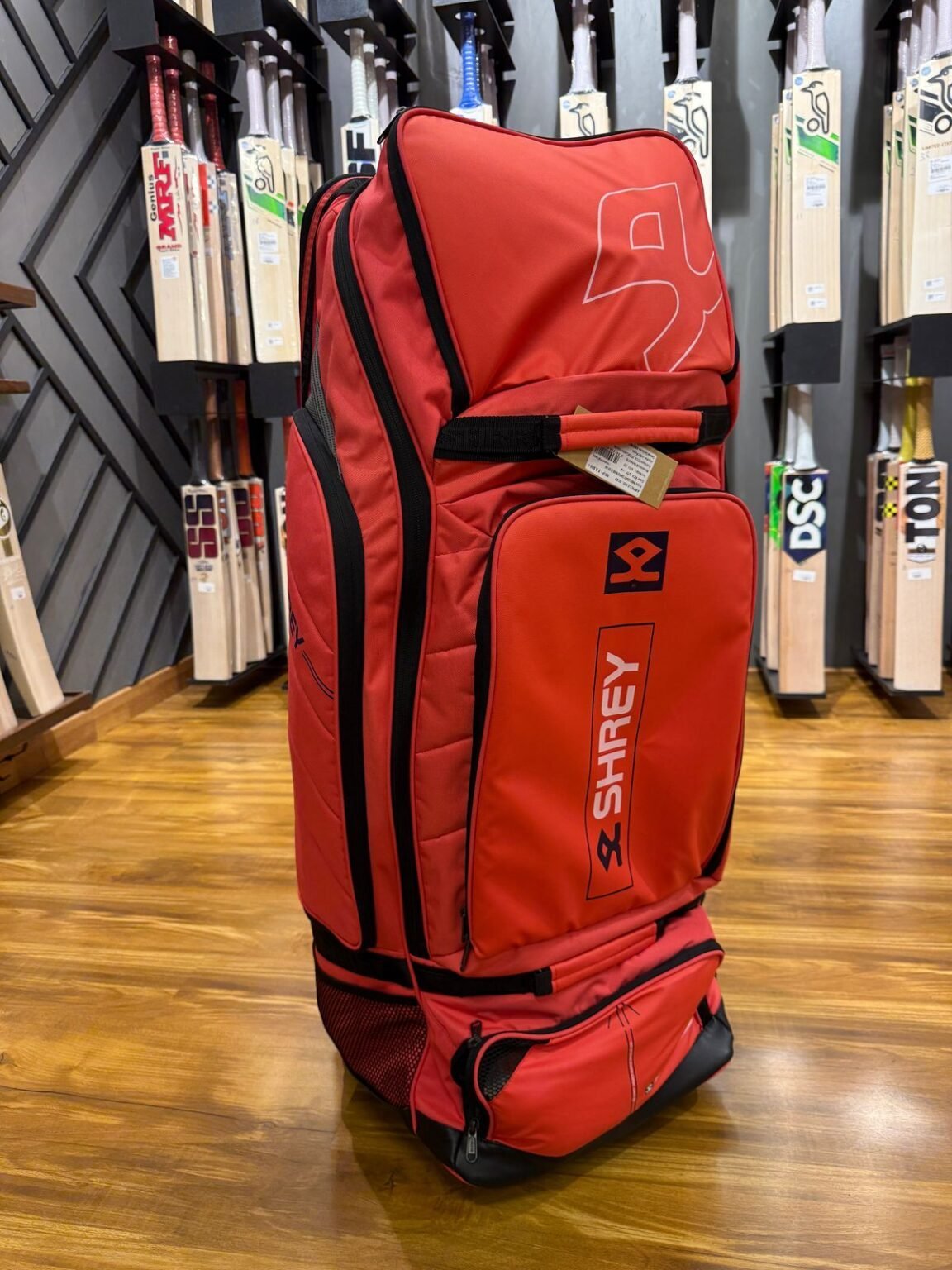Shrey Legacy 120 Wheelie Duffle – Crown Cricketer