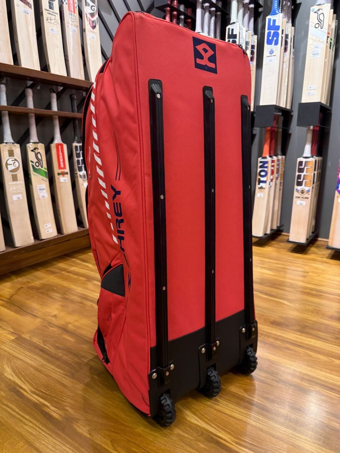 Shrey Legacy 150 Wheelie Kitbag – Crown Cricketer