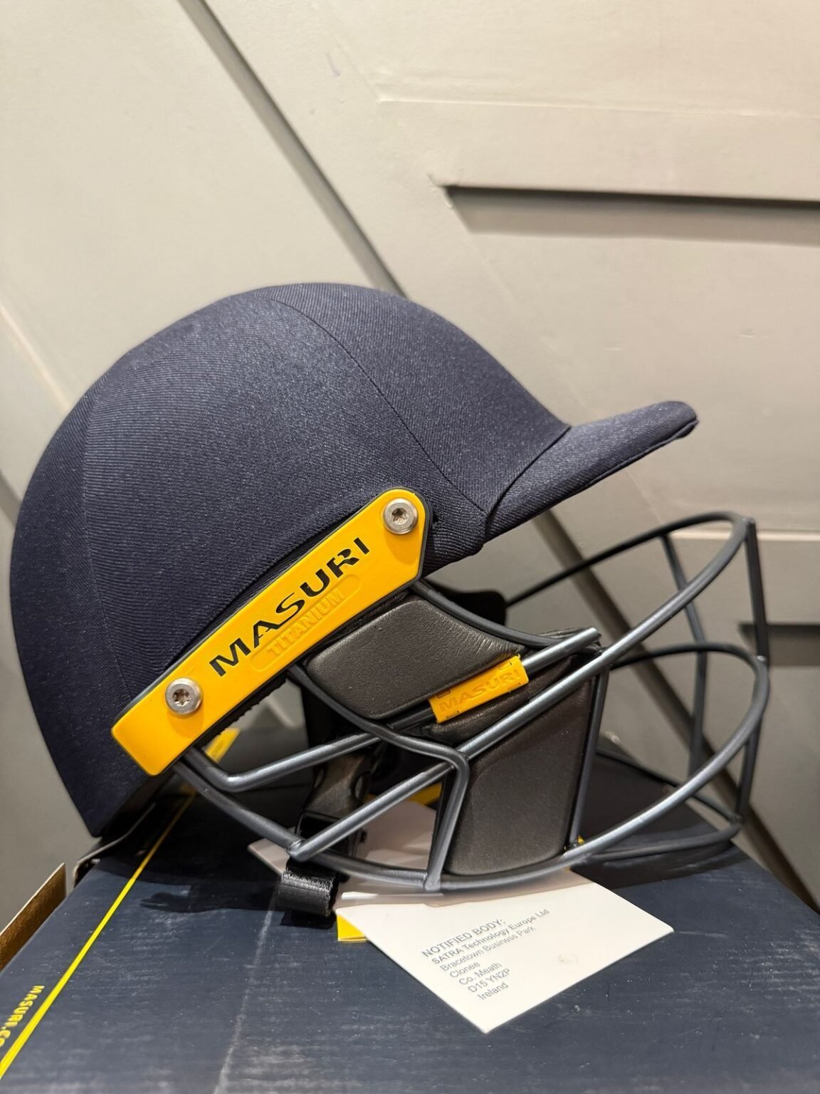 Masuri T Line Titanium Helmet – Crown Cricketer