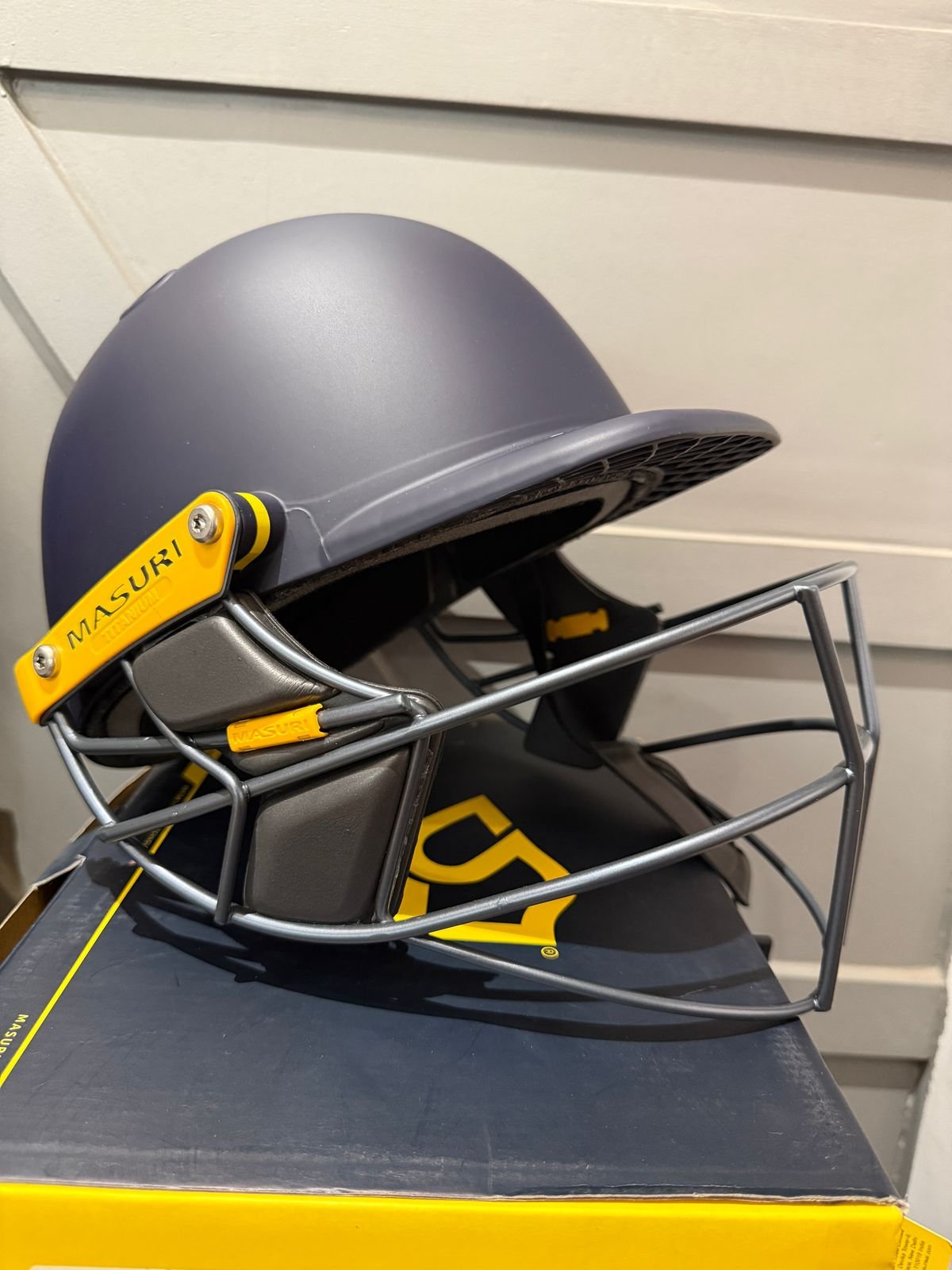 Masuri T Line Titanium Helmet – Crown Cricketer