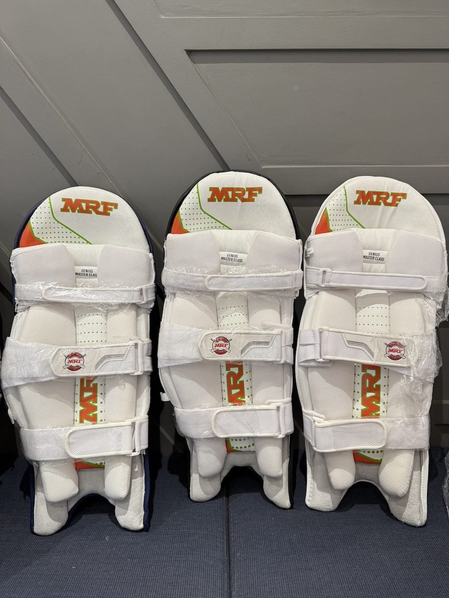 MRF Masterclass Batting Legguard – Crown Cricketer