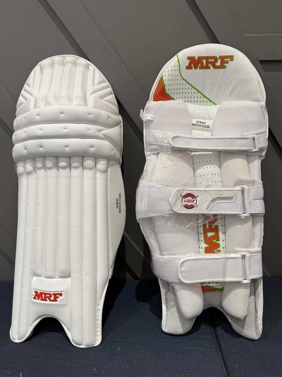 MRF Masterclass Batting Legguard – Crown Cricketer
