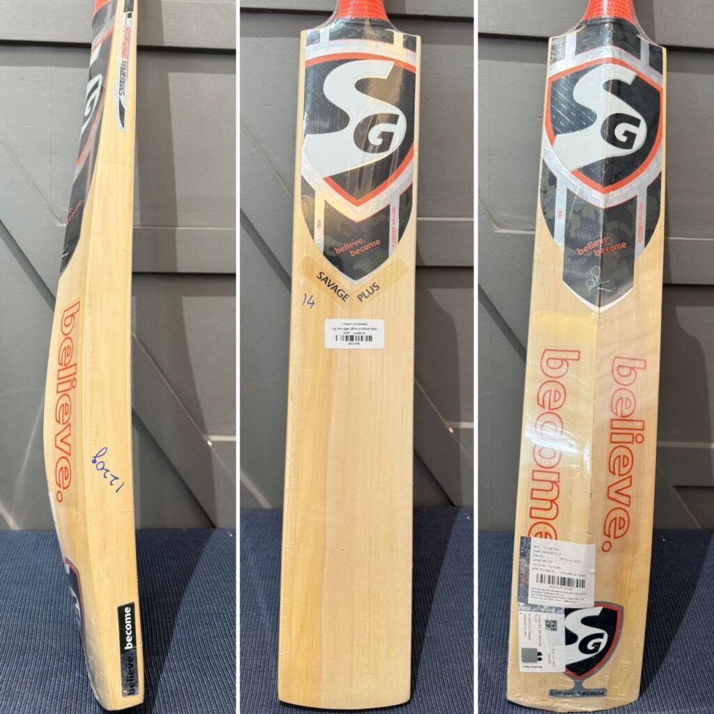 SG Savage Plus Cricket Bat – Crown Cricketer
