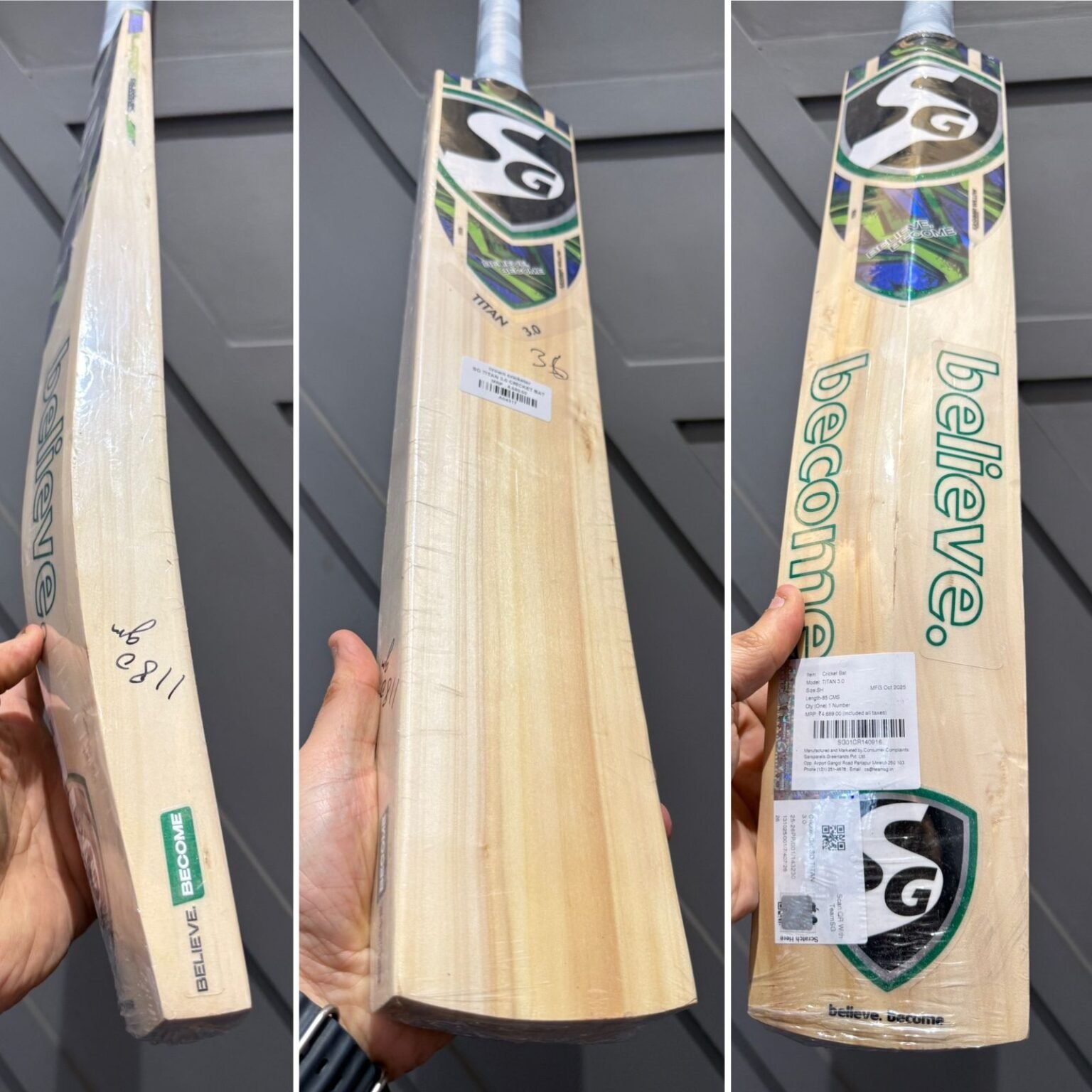SG Titan 3.0 Cricket Bat – Crown Cricketer