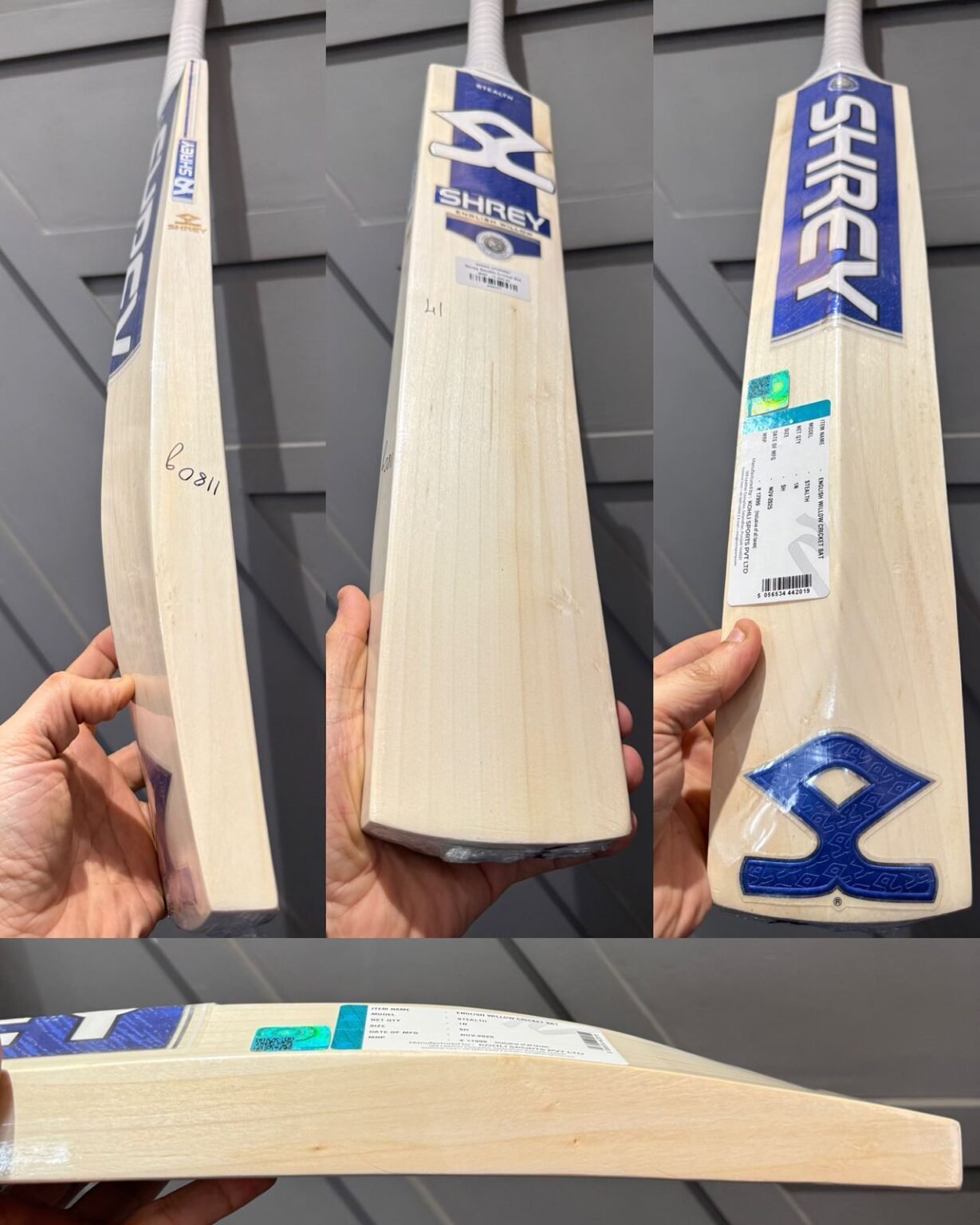 Shrey Stealth Cricket Bat – Crown Cricketer