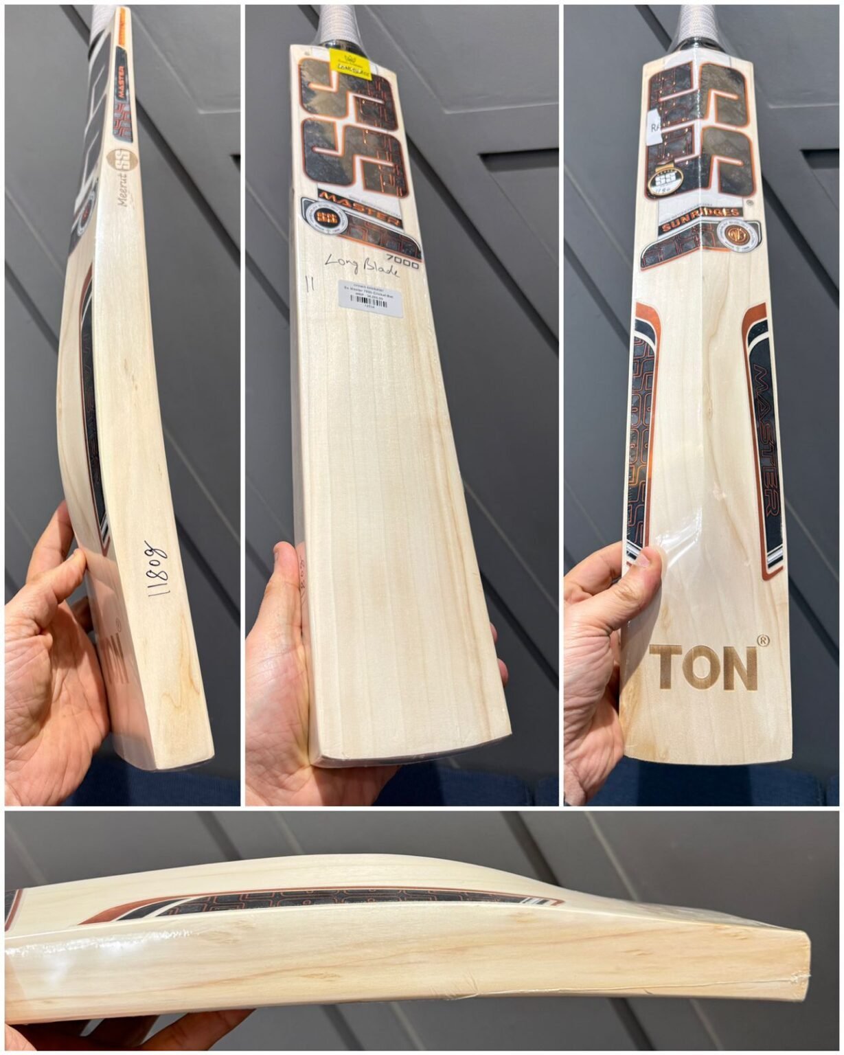 SS Master 7000 Cricket Bat – Crown Cricketer