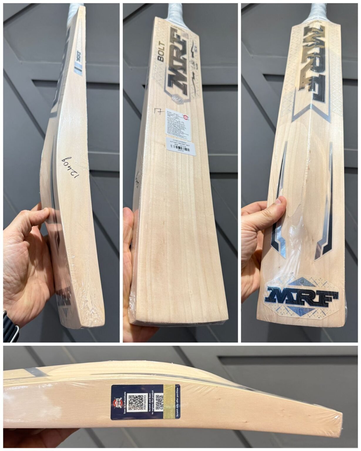 mrf bolt CRICKET BAT – Crown Cricketer