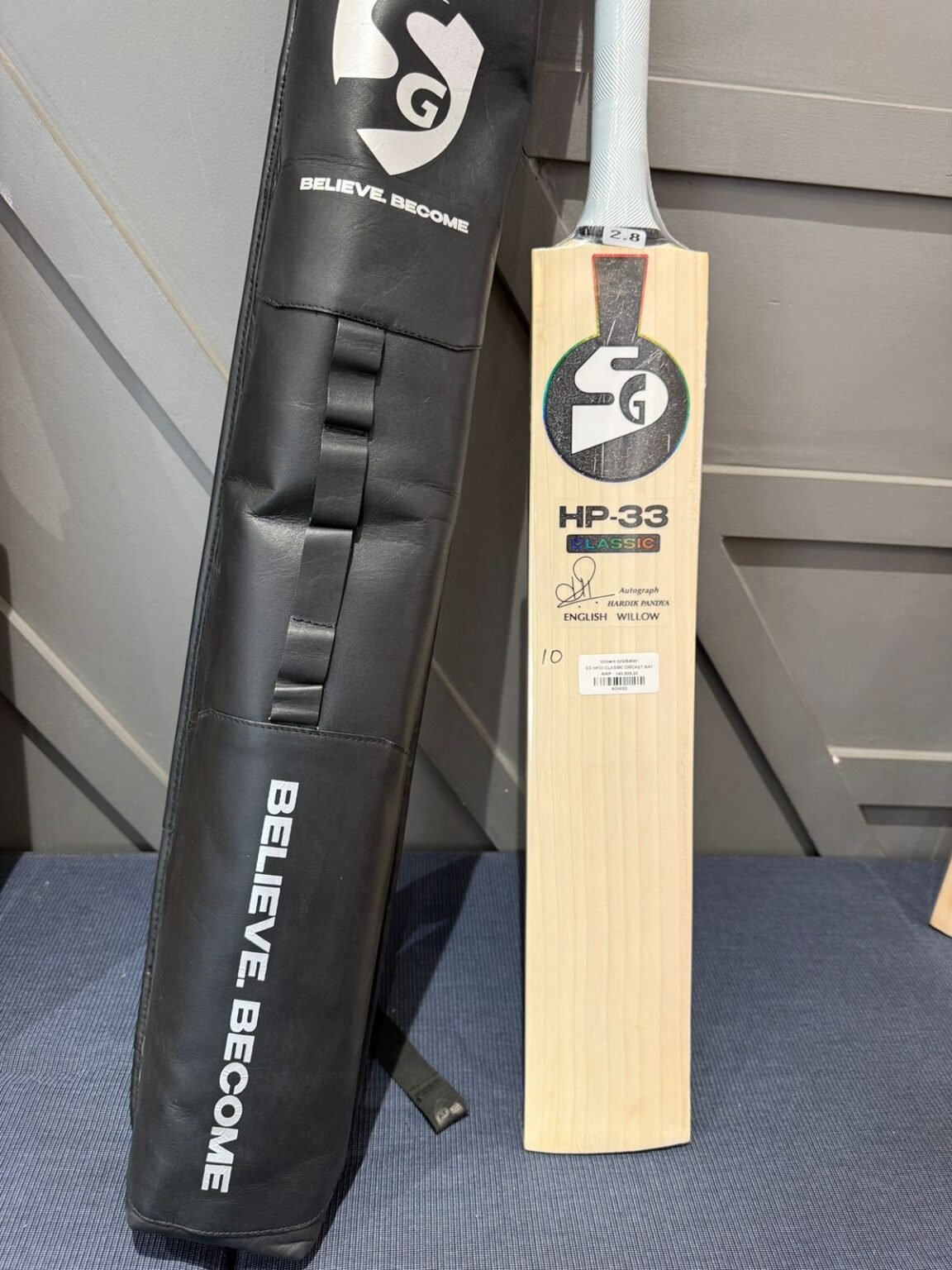 SG hp33 Classic Cricket Bat – Crown Cricketer
